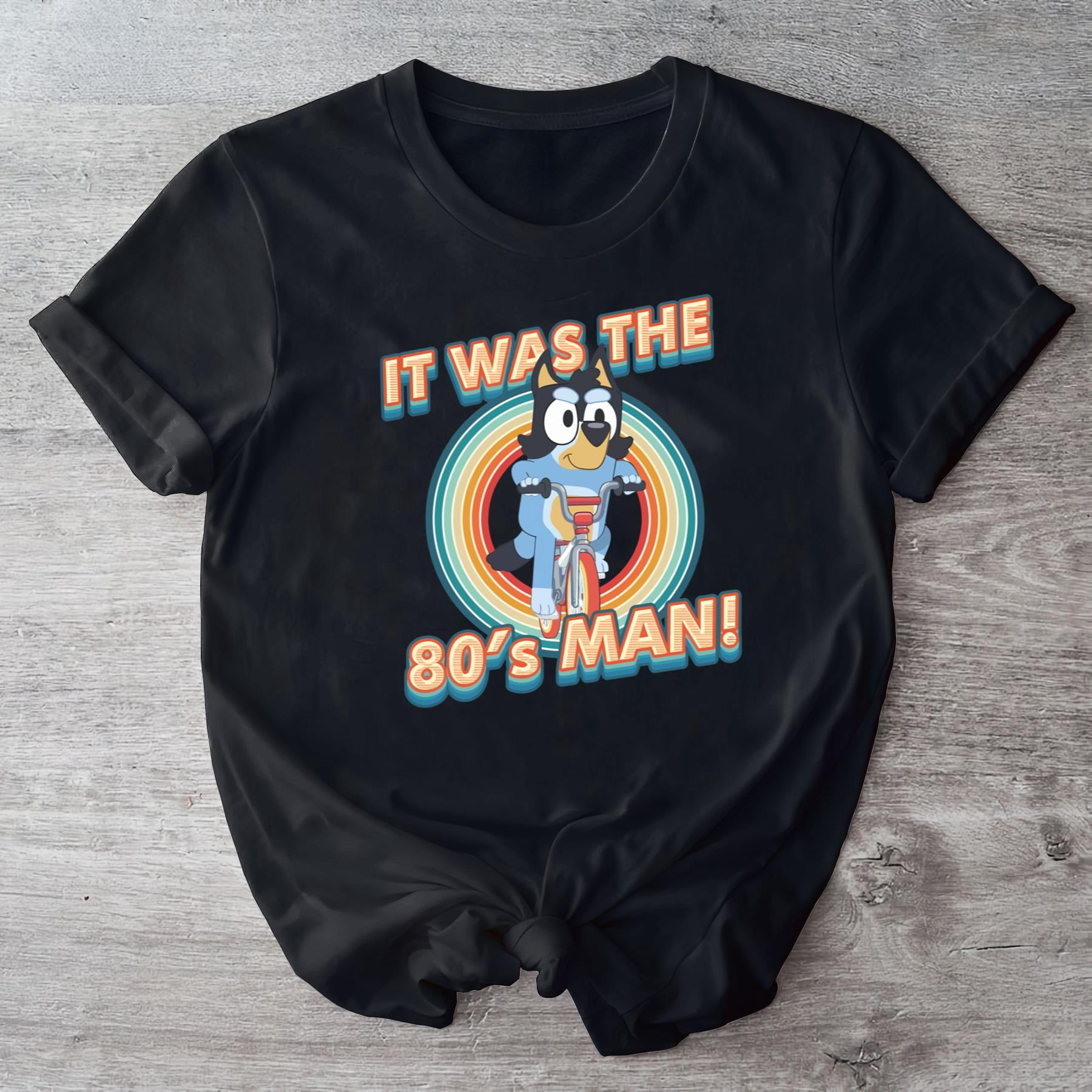 80s Dad Cartoon Tribute Shirt, Funny Bandit Character Graphic Tee ...