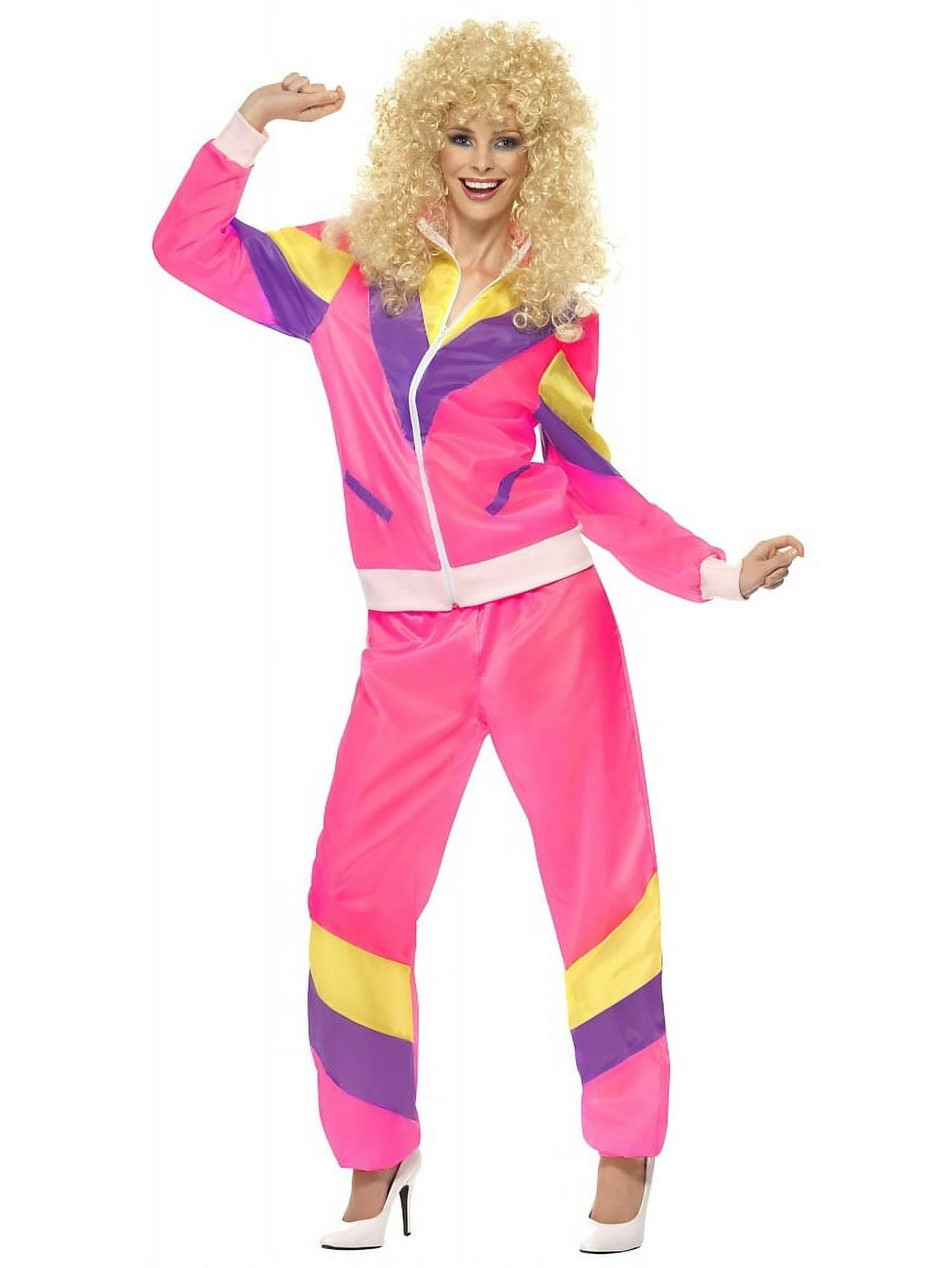 80s Fashion Female Shell Suit Adult Costume - Walmart.com