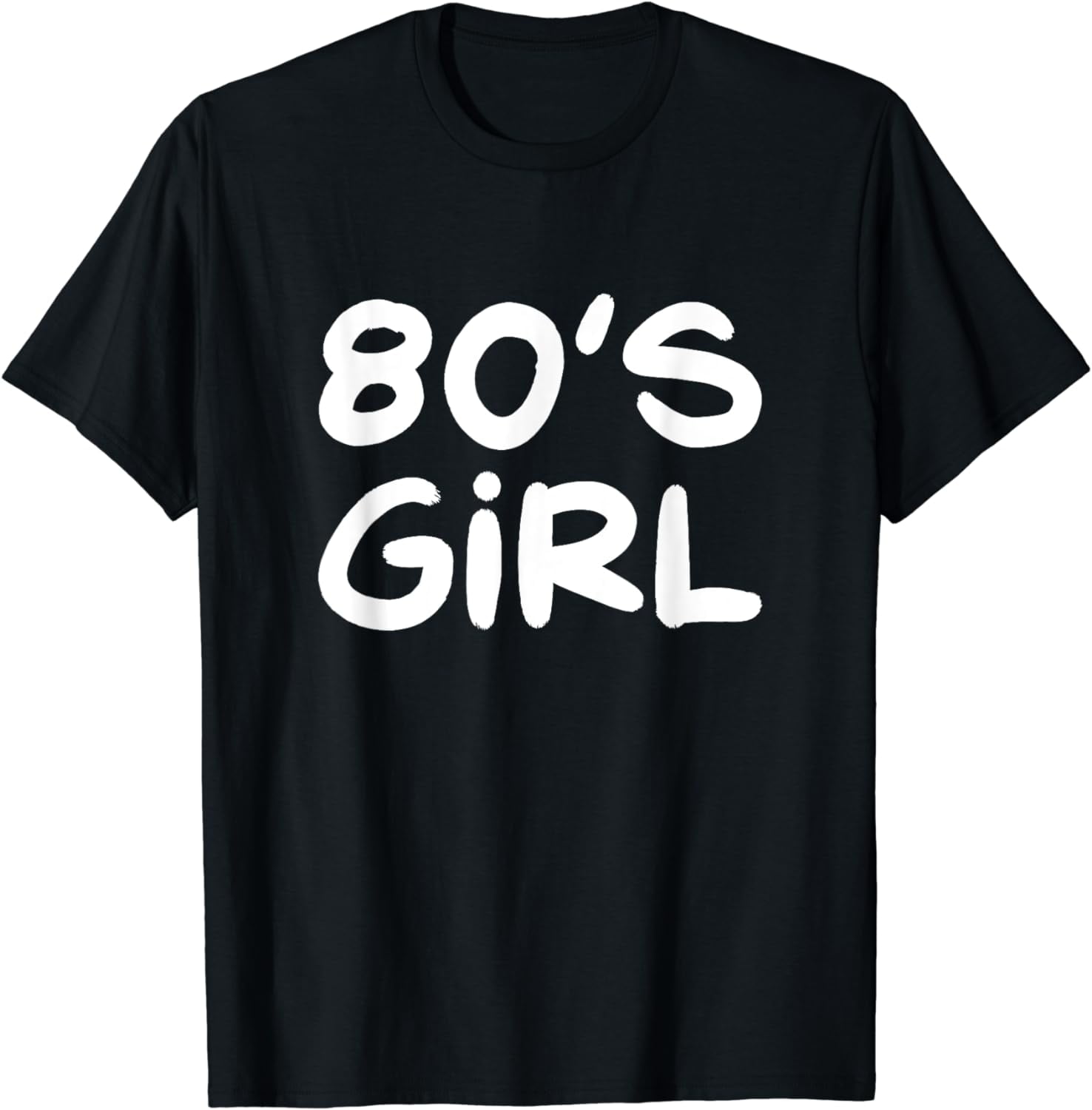 80s Girl 1980 Eighties Costume T-Shirt - Walmart.com