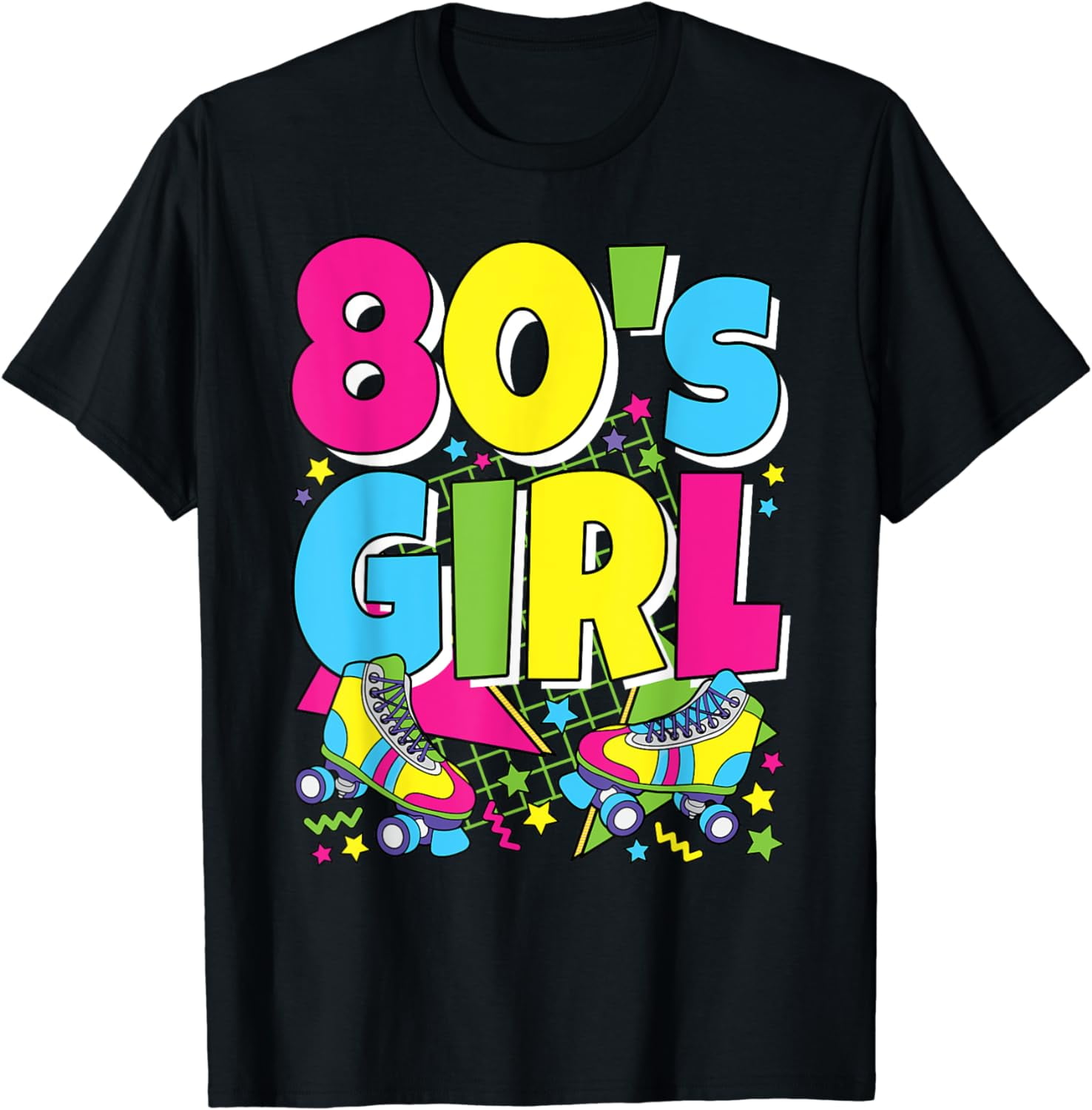 80s Girl 1980s Fashion 80s Theme Outfit Eighties 80s Costume T-Shirt ...