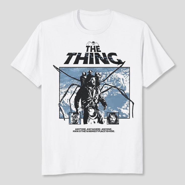 80s Horror Movie, Retro Japanese Film Tee,The Thing Shirt, Sci-Fi Movie ...
