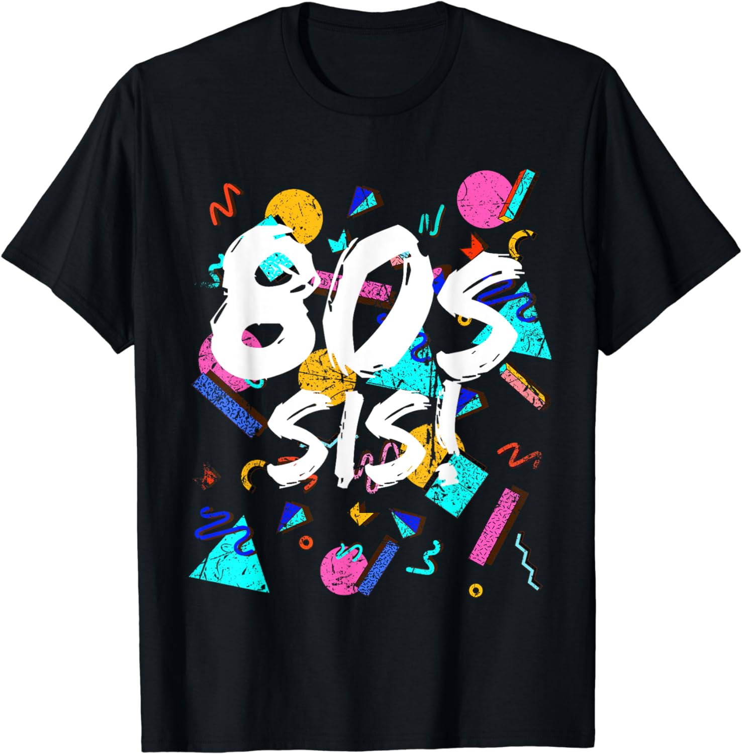 80s I Love The Eighties Retro Look Great Throwback Costume T-Shirt ...