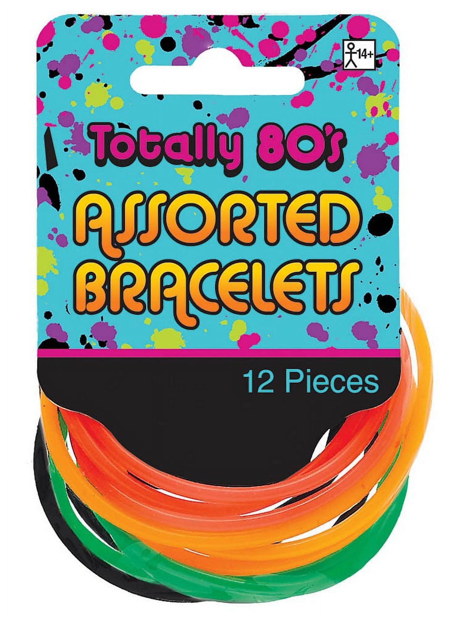 80s Jelly Bracelets Adult Costume Accessory - Walmart.com