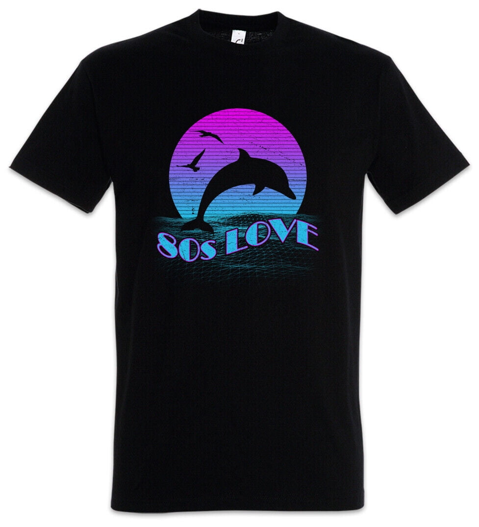80s Love T-Shirt Audio Synthesizer LFO Sound Wave Electro Sampler DJ MC Fun - Walmart.com