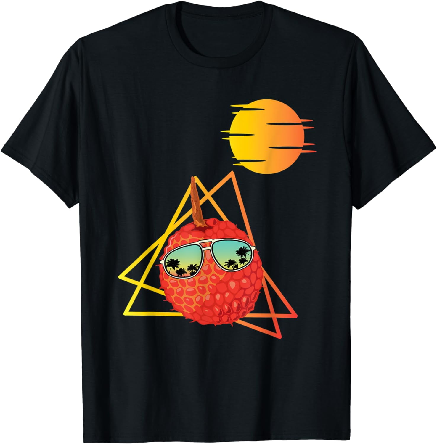 80s Lychee Retro Apparel Litchi Chinensis Fruit Lover T-Shirt - Walmart.com