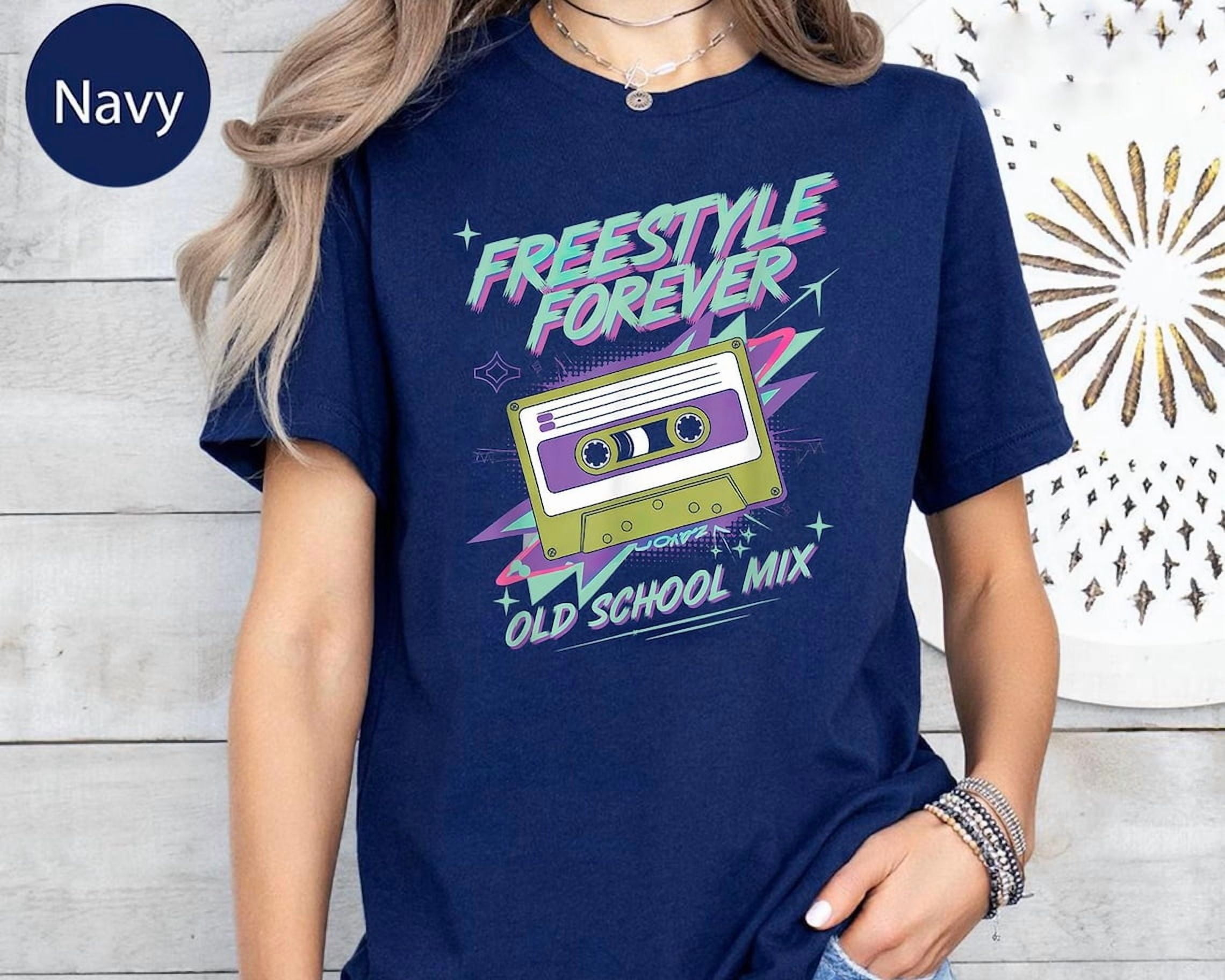 80s Mixtape Graphic Tee: Retro Freestyle Music Shirt TSHIRT All Size S ...