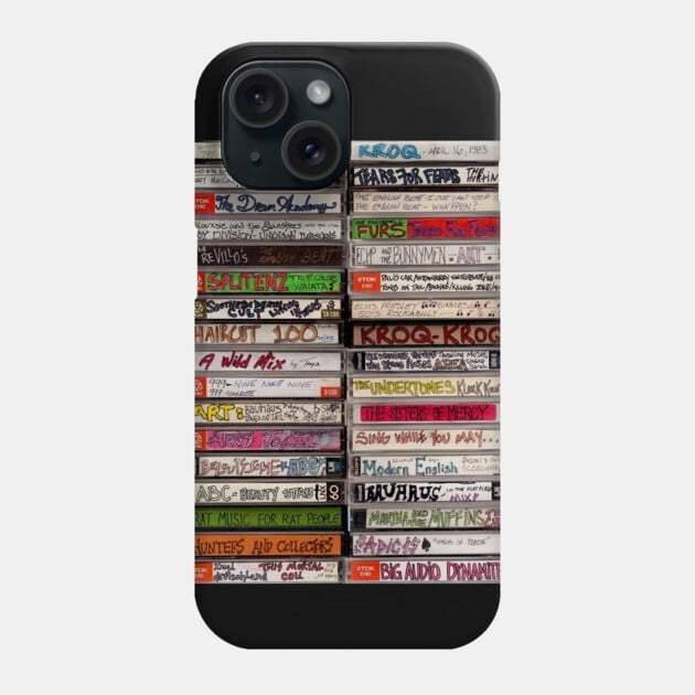 80s Mixtapes Funny Retro Music Cassette Compatible Phone Case for ...