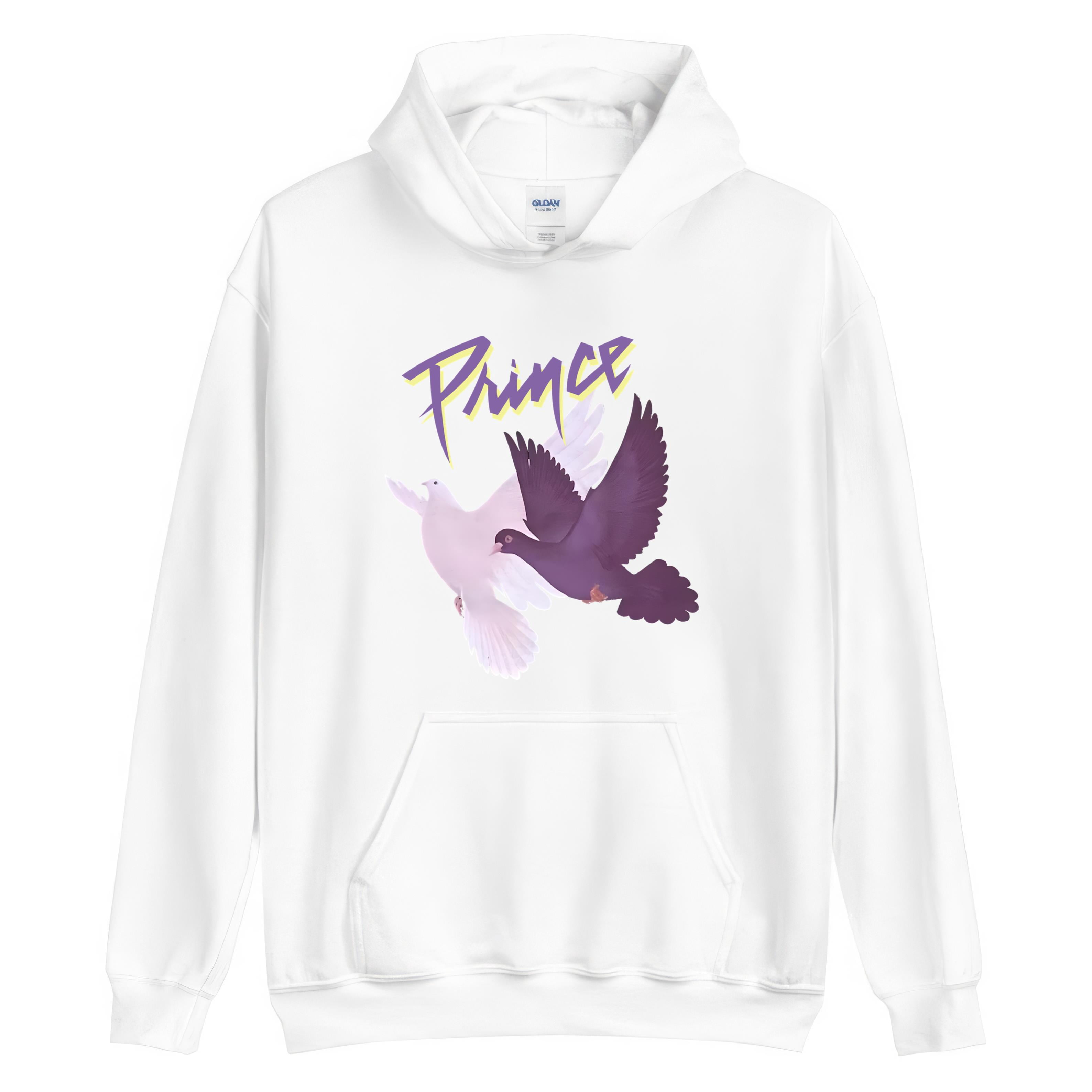 80s Music Icon Graphic Hoodie, When Doves Cry Design - Walmart.com