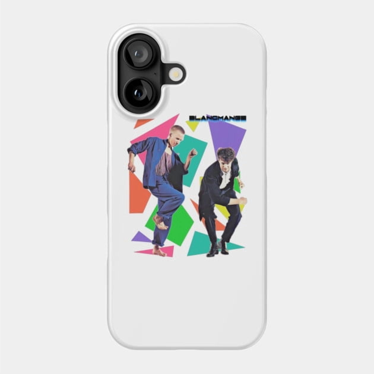 80s New Wave & Electronic Music Tribute Graphic Case for Apple iPhone ...
