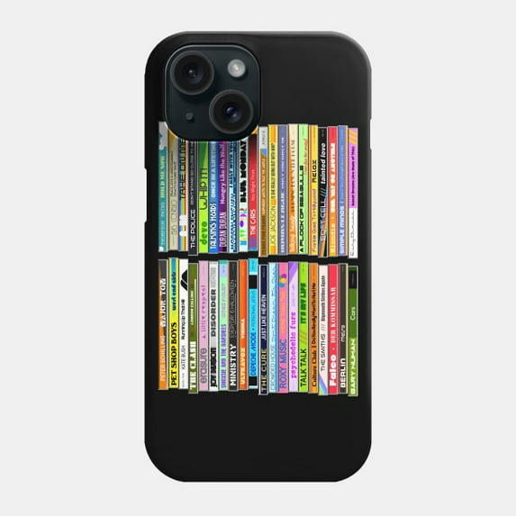 80s New Wave Singles Retro CD Collection Compatible Phone Case for ...