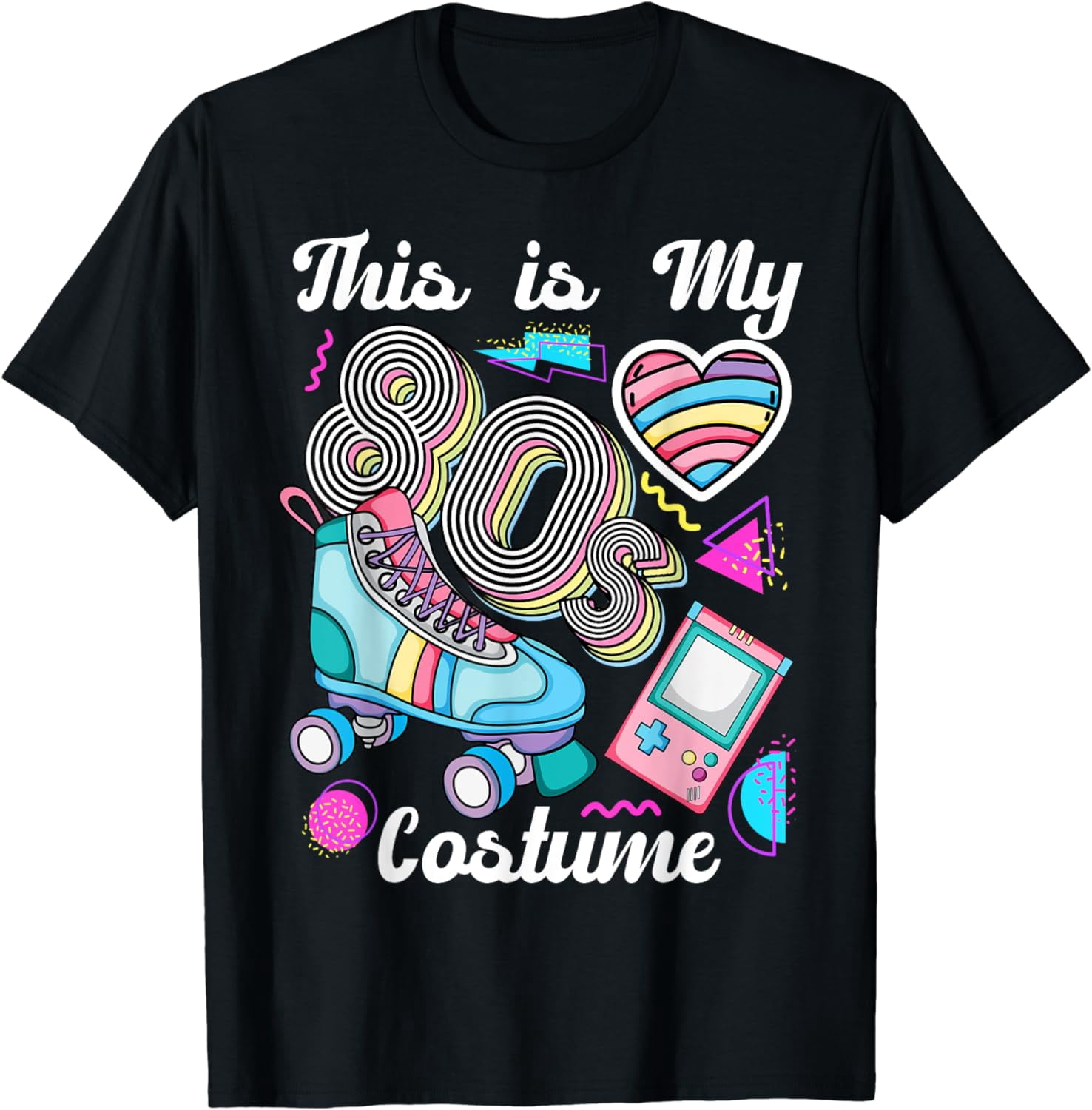 80s Outfit Vintage This is my 80s Costume Women Men Cotton T-Shirt ...