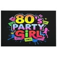 80s Party Girl Vintage Retro Eighties Costume Adult Home Decor Bedroom ...