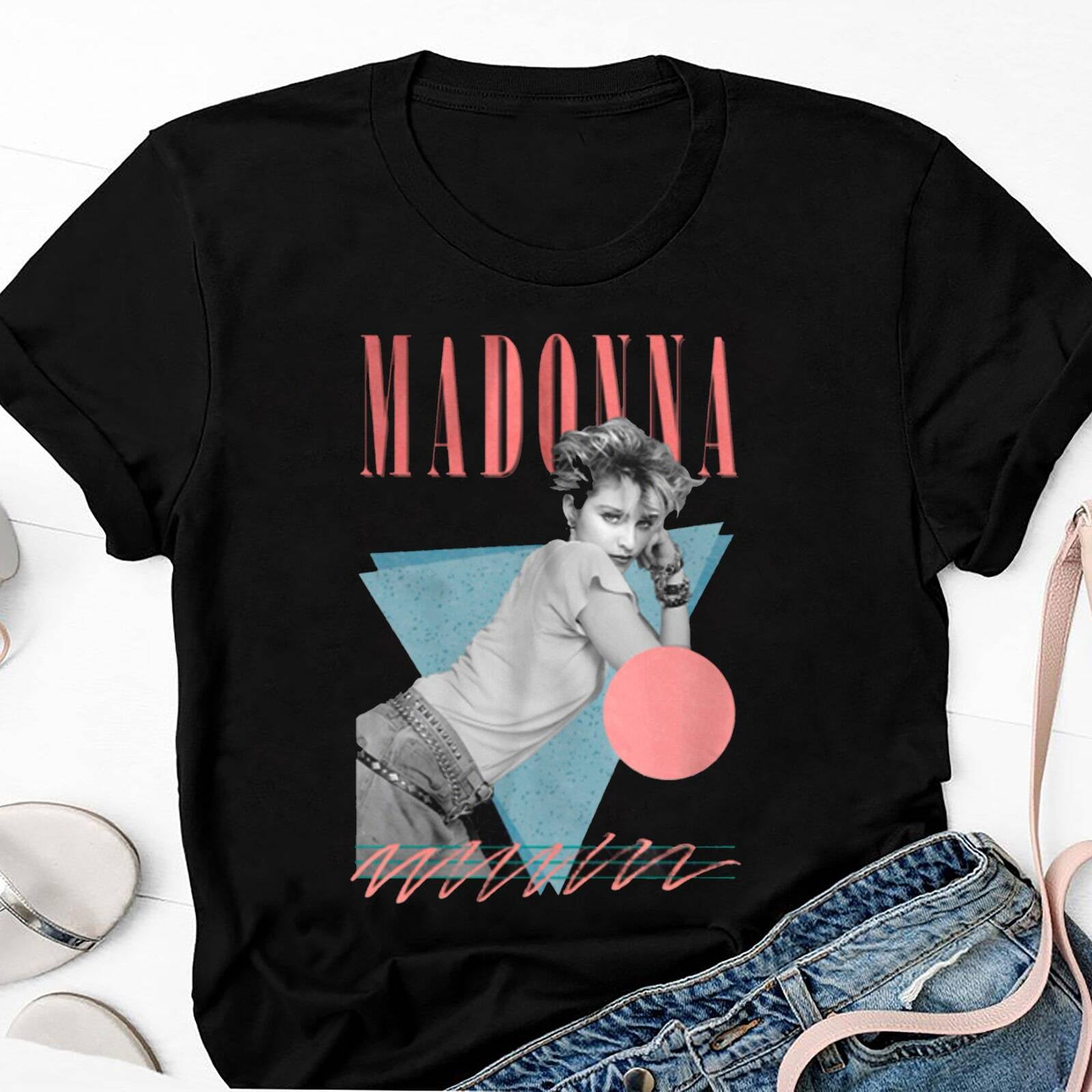 80s Pop Diva-Inspired Shirt with Vintage Album Art Aesthetic, S-3XL - Walmart.com