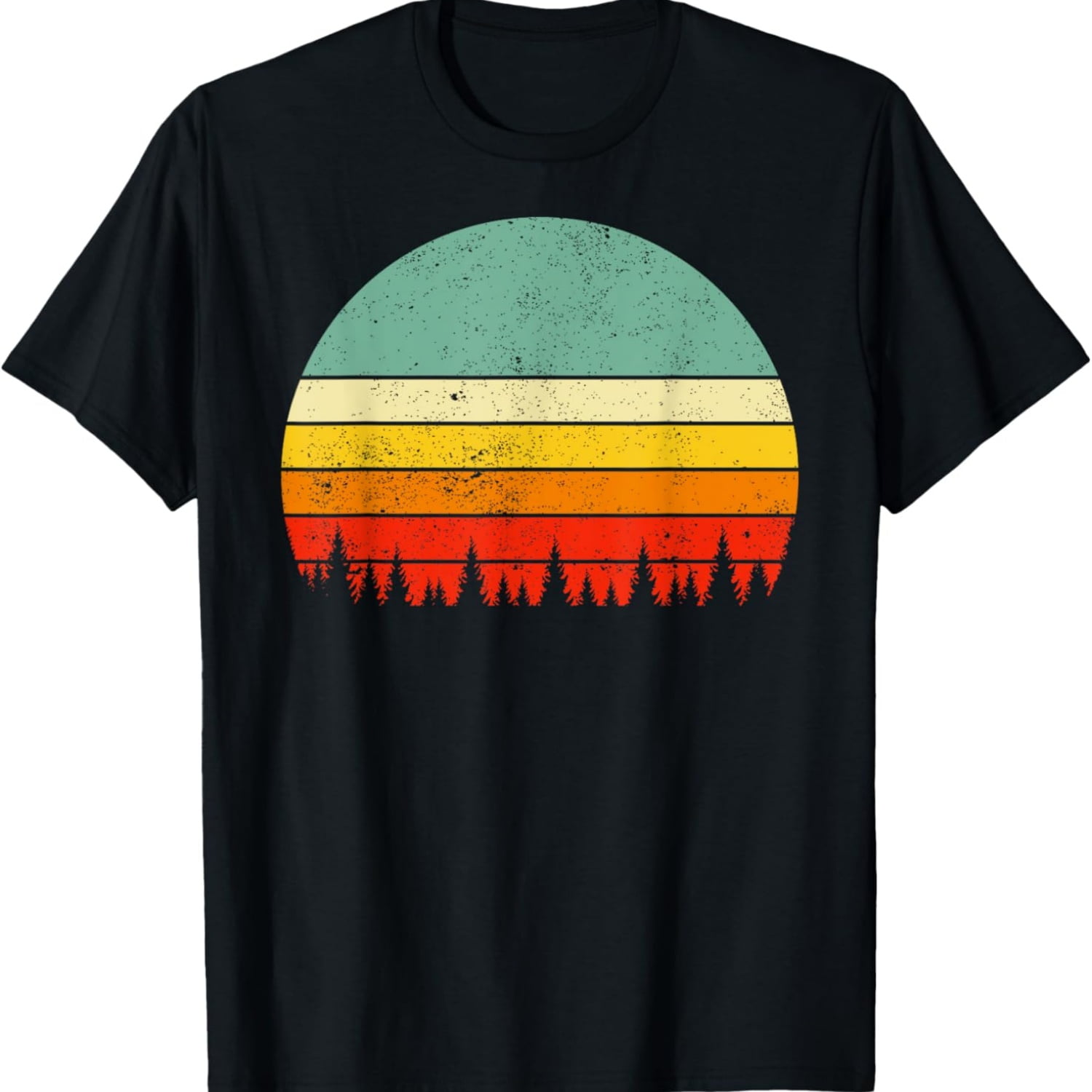80s R Pine Trees Wild Nature Vintage Forest T-shtir - Walmart.com