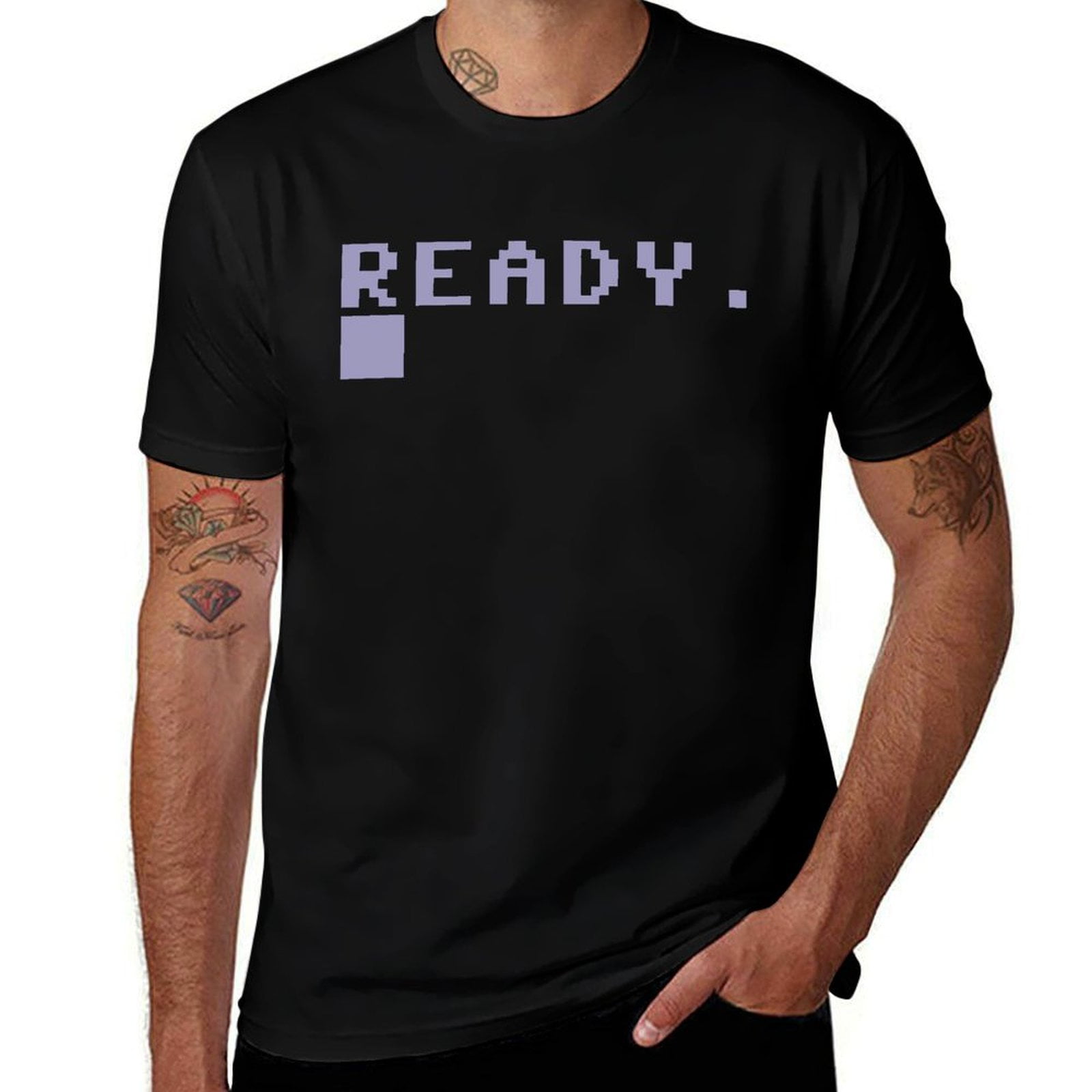 80s Retro Computer T-Shirt - Pixel Art Boot Screen Graphic, Vintage ...
