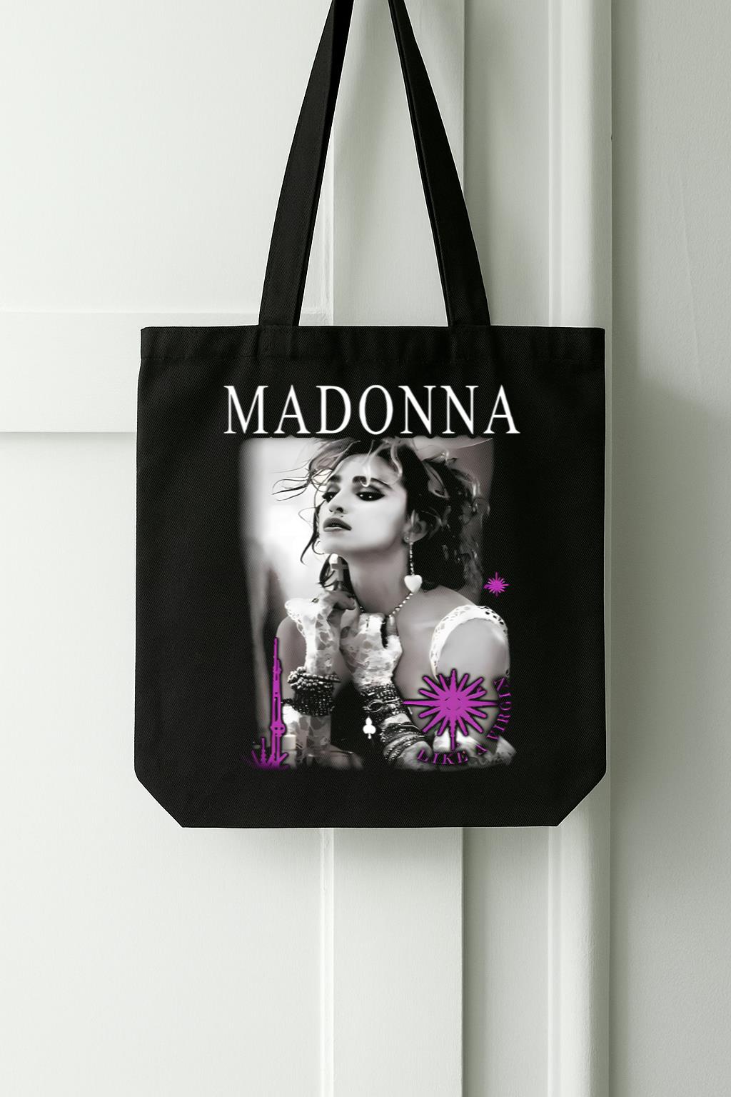 80s Retro Pop Album Tribute , Classic Vintage Music Fan Graphic Bag ...