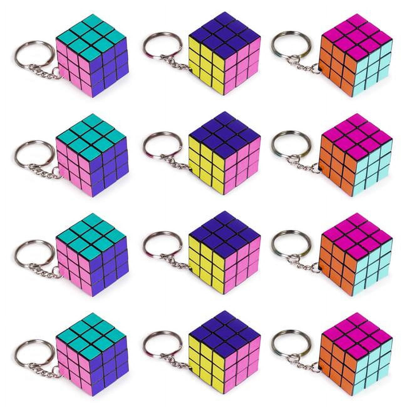80s Retro Puzzle Cube Keychains - Pack of 12 - Walmart.com