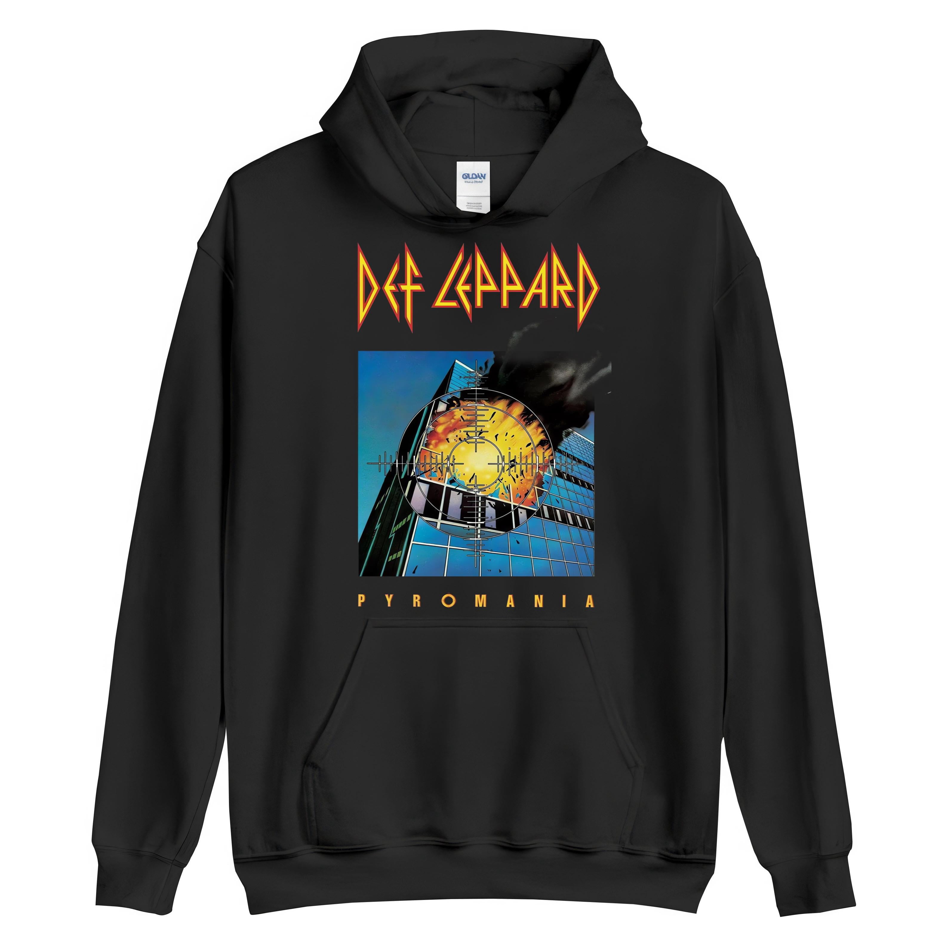 80s Rock Album Tribute Shirt, Pyro-Themed Vintage Graphic Tee for Music ...