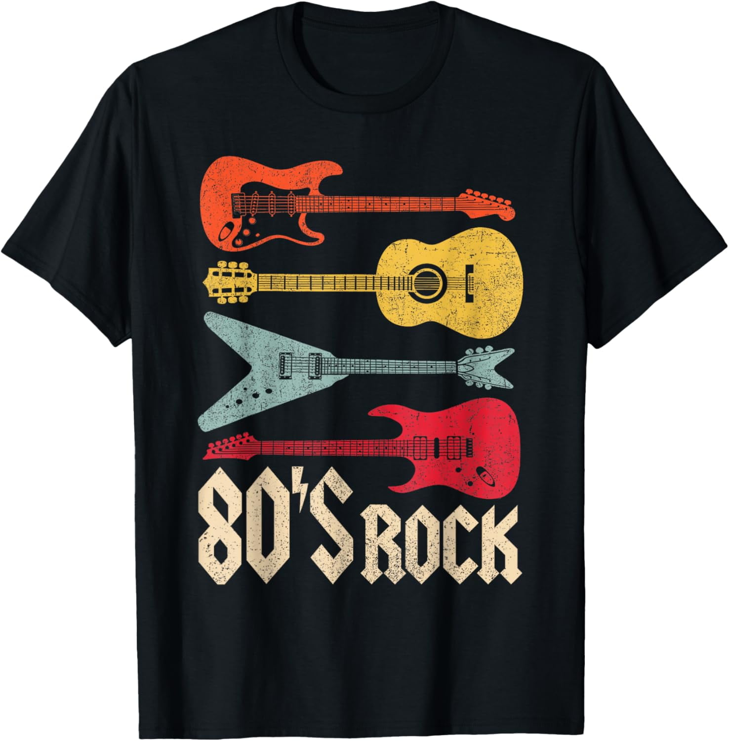 80s Rock Band Guitar Cassette Tape 1980s Vintage 80s Costume T-Shirt ...
