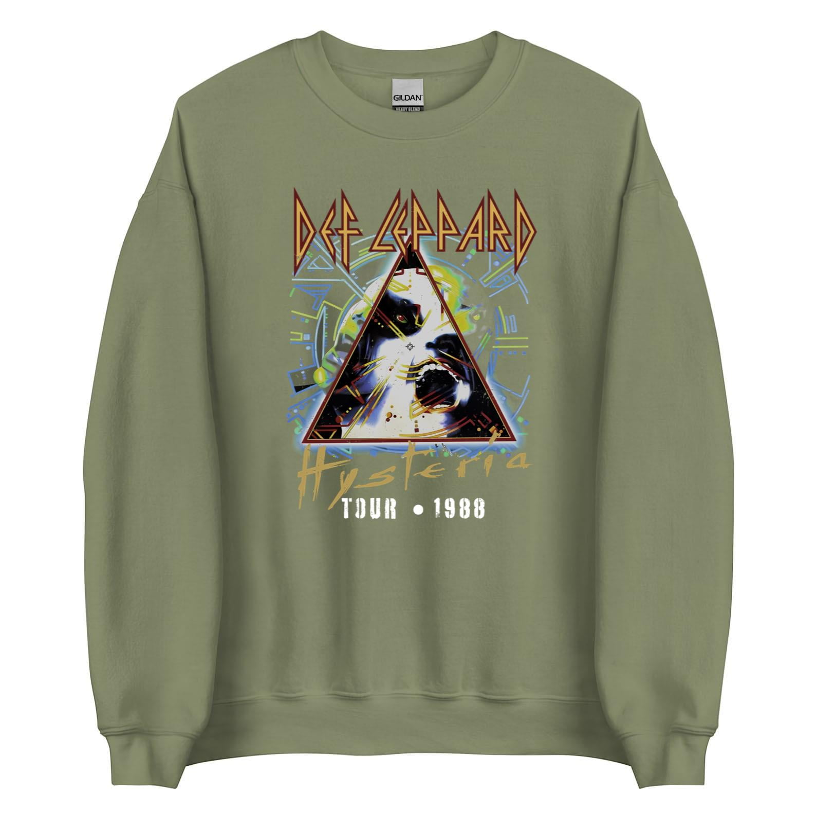 80s Rock Tour Hysteria Tribute Shirt, Classic Metal Band Graphic Tee ...