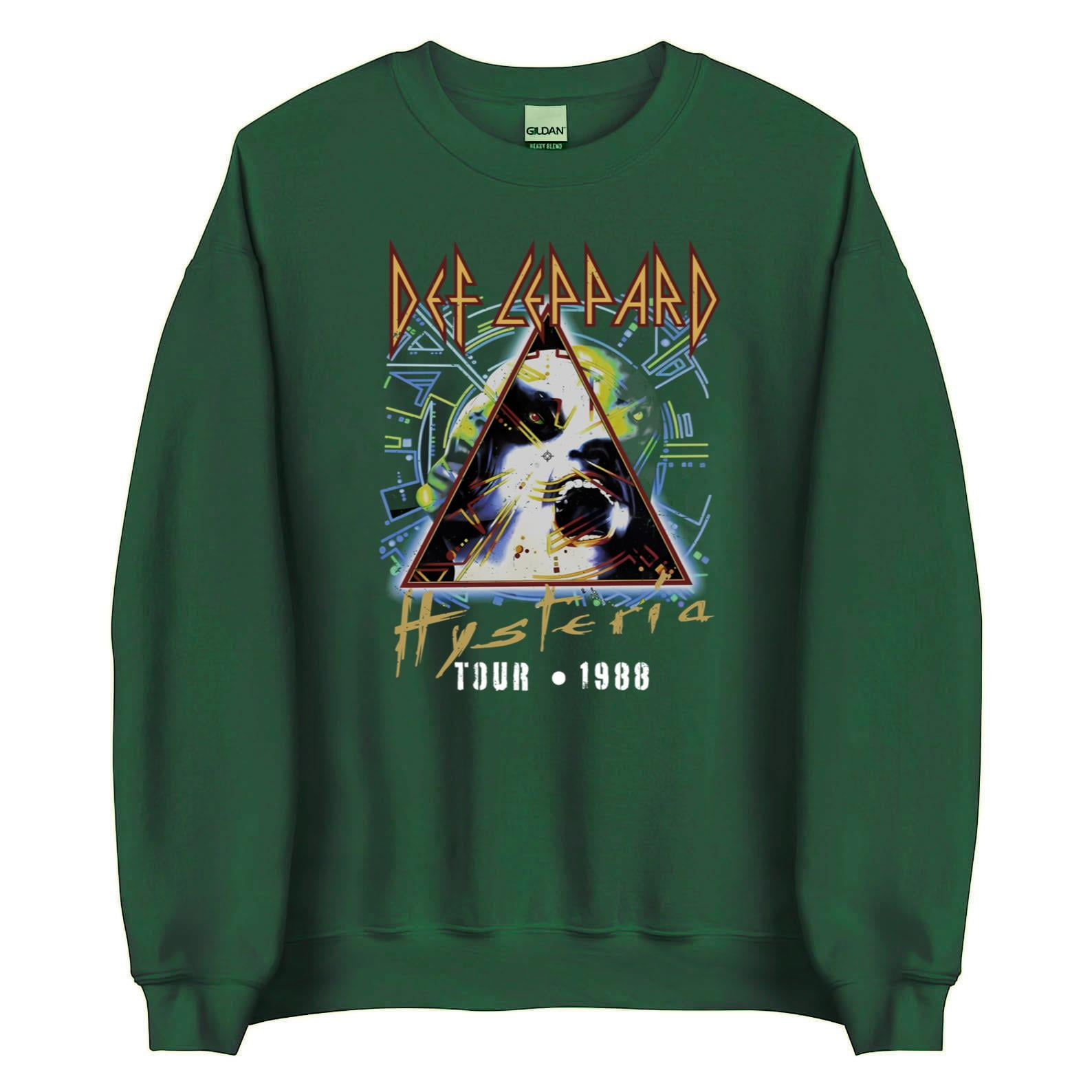 80s Rock Tour Hysteria Tribute Shirt, Classic Metal Band Graphic Tee ...