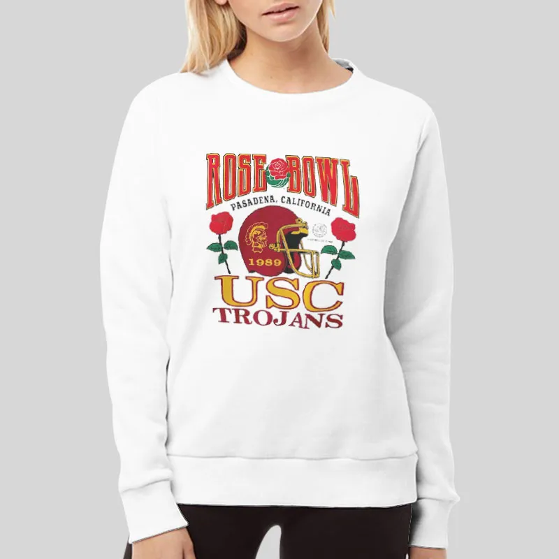 80s Rose Bowl Trojans Vintage Usc SweaSweatshirt - Walmart.com