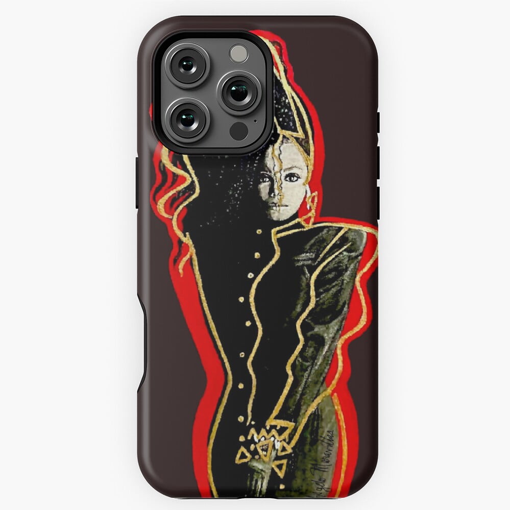 80s Singer Retro Music Pop Star Art Phone Case for iPhone 16 15 14 13 ...