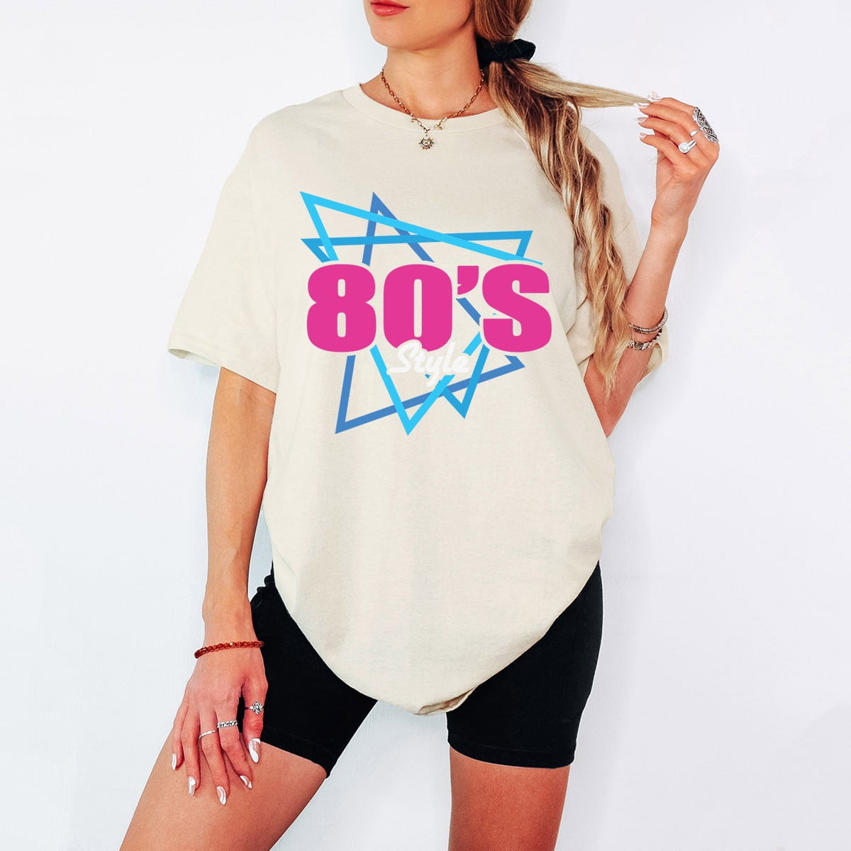 80s Style 80s Culture Decades Womens T-Shirt Retro Graphic - Walmart.com