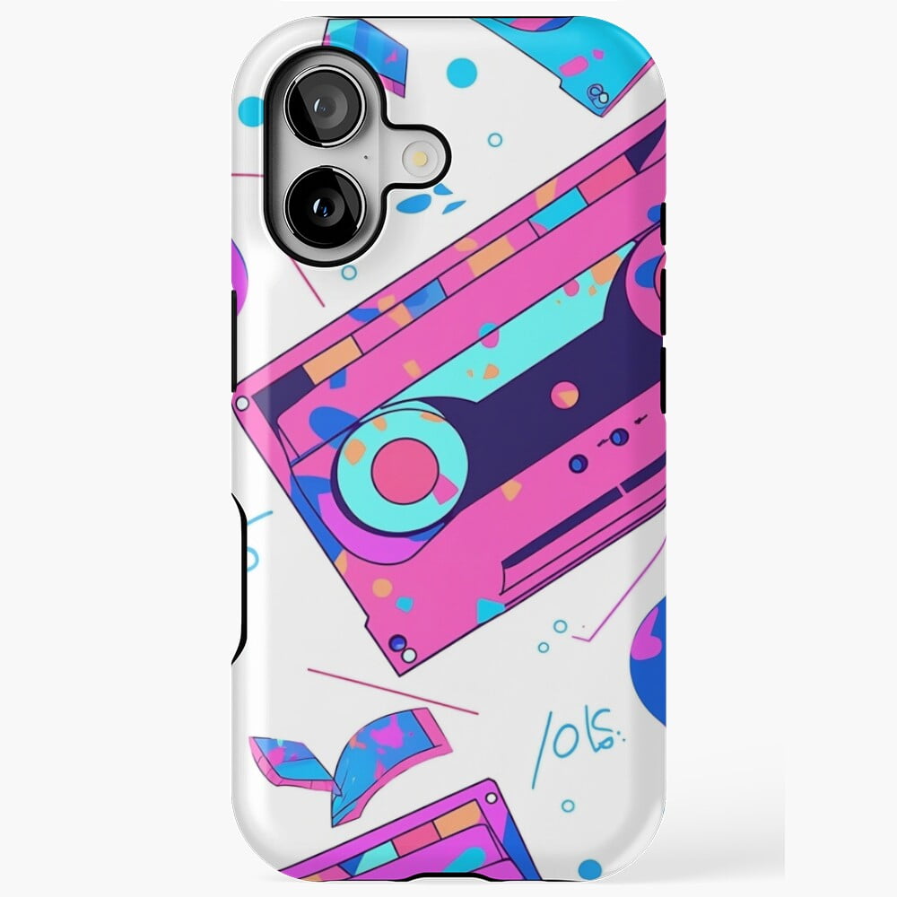 80s T-Shirt Retro Nostalgia Phone Case 11 12 13 14 15 17 Pro Max ...