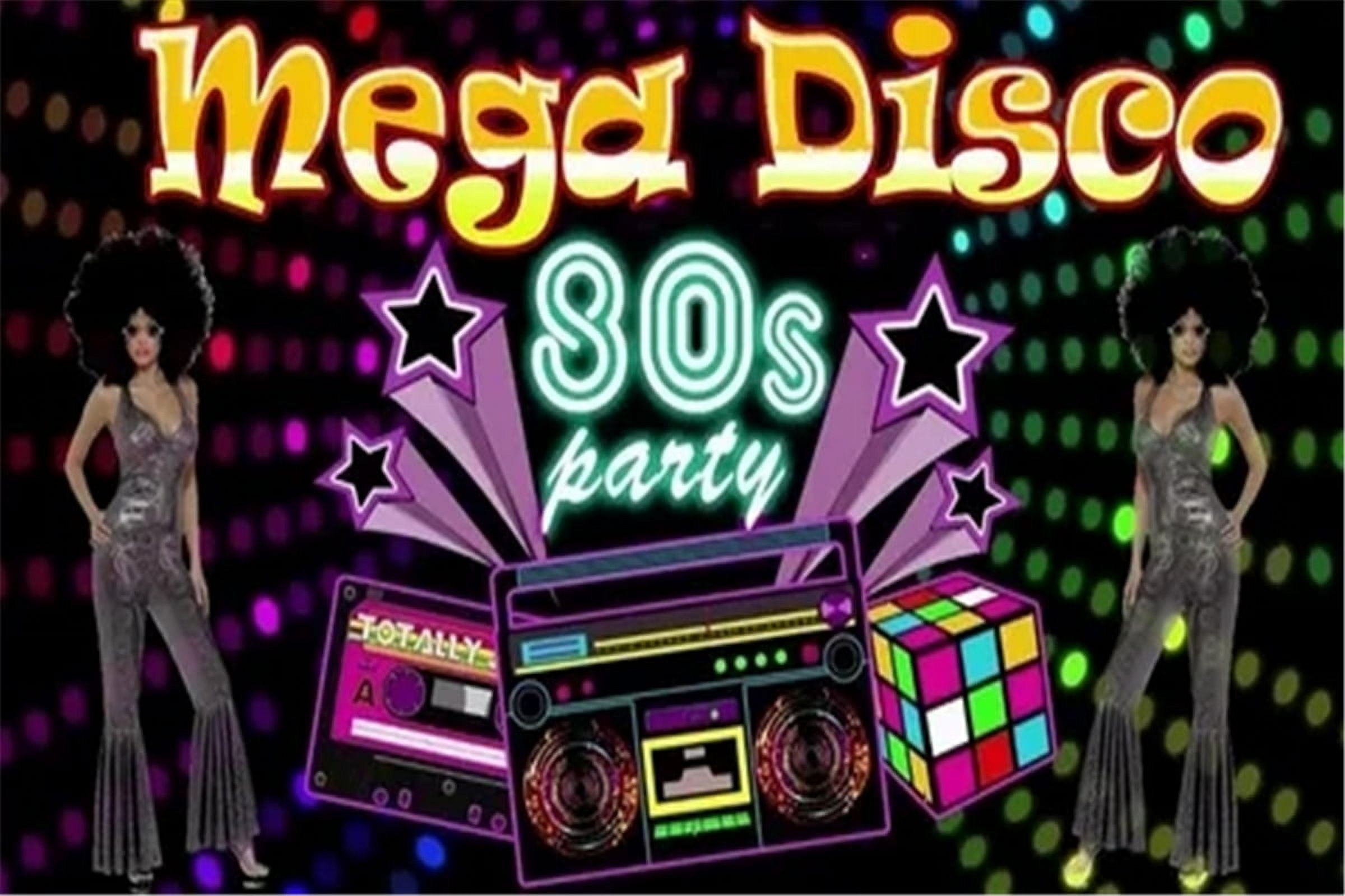 80s Theme Photography Backdrop Hip Hop Graffiti Back To 80's Party ...
