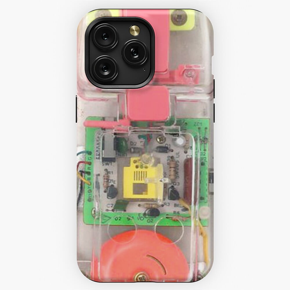 80s Transparent Neon Conairphone Retro Bright iPhone Case 17 16 15 14 ...