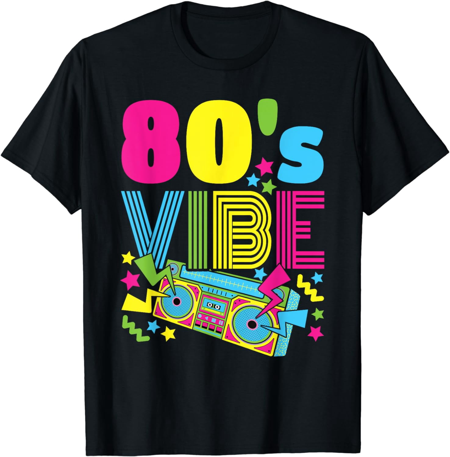 80s Vibe 1980s Fashion 80s Theme Outfit Eighties 80s Costume T-Shirt ...
