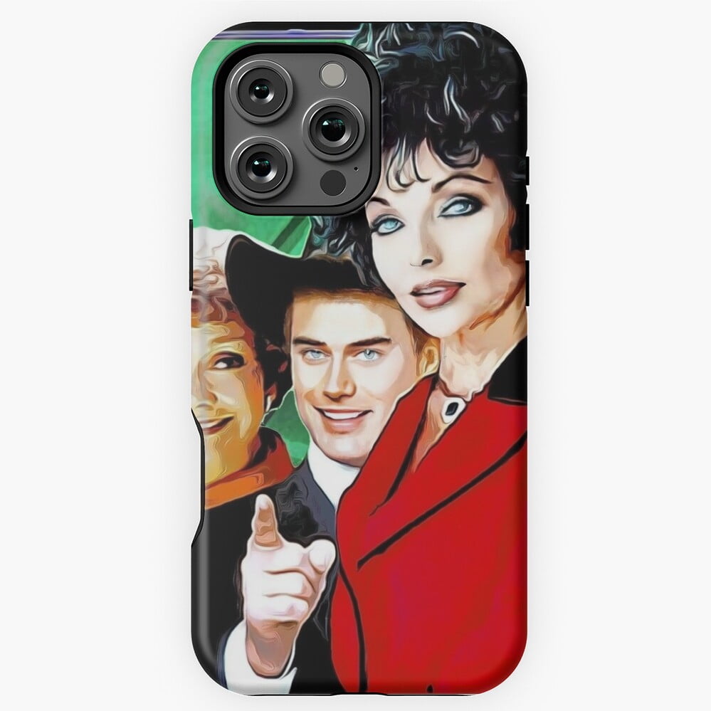 80s Villains Retro TV Show Art Phone Case for iPhone 16 15 14 13 12 11 ...