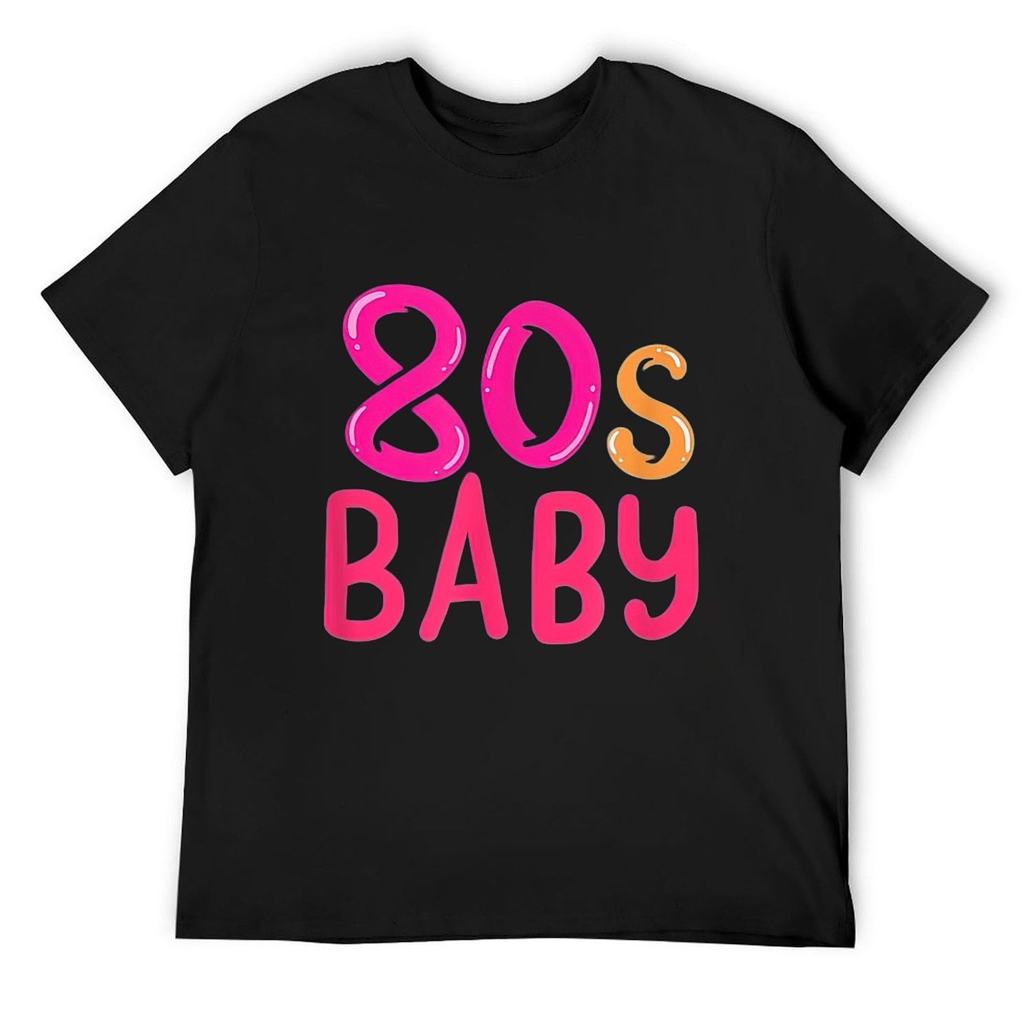 80s baby 90s made me Funny T-Shirt Black X-Large - Walmart.com