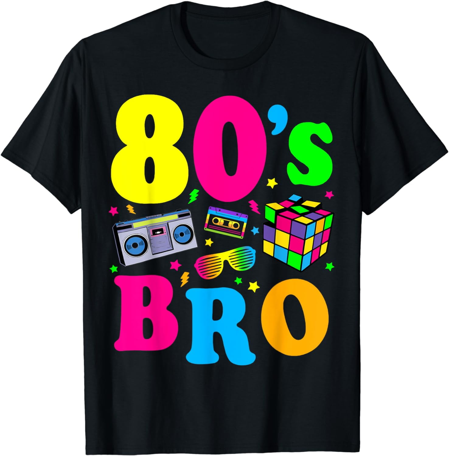 80s theme party, 80s costume, 80s party tee T-Shirt - Walmart.com