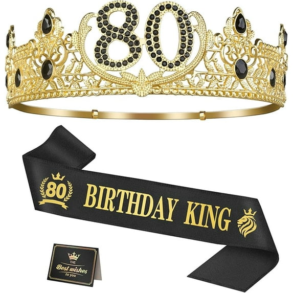 80th Birthday Gifts for Men, 80th Birthday Decorations for Men, Party ...