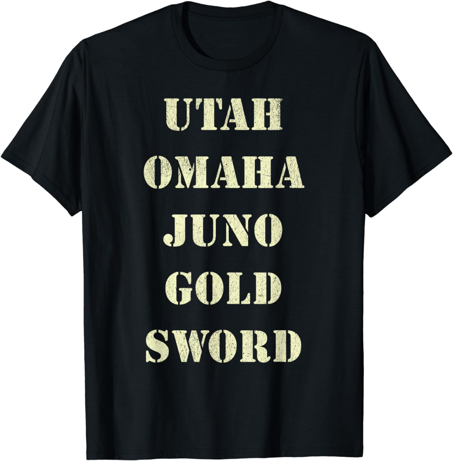 80th D-Day Anniversary Beaches Commemorative T-Shirt - Walmart.com