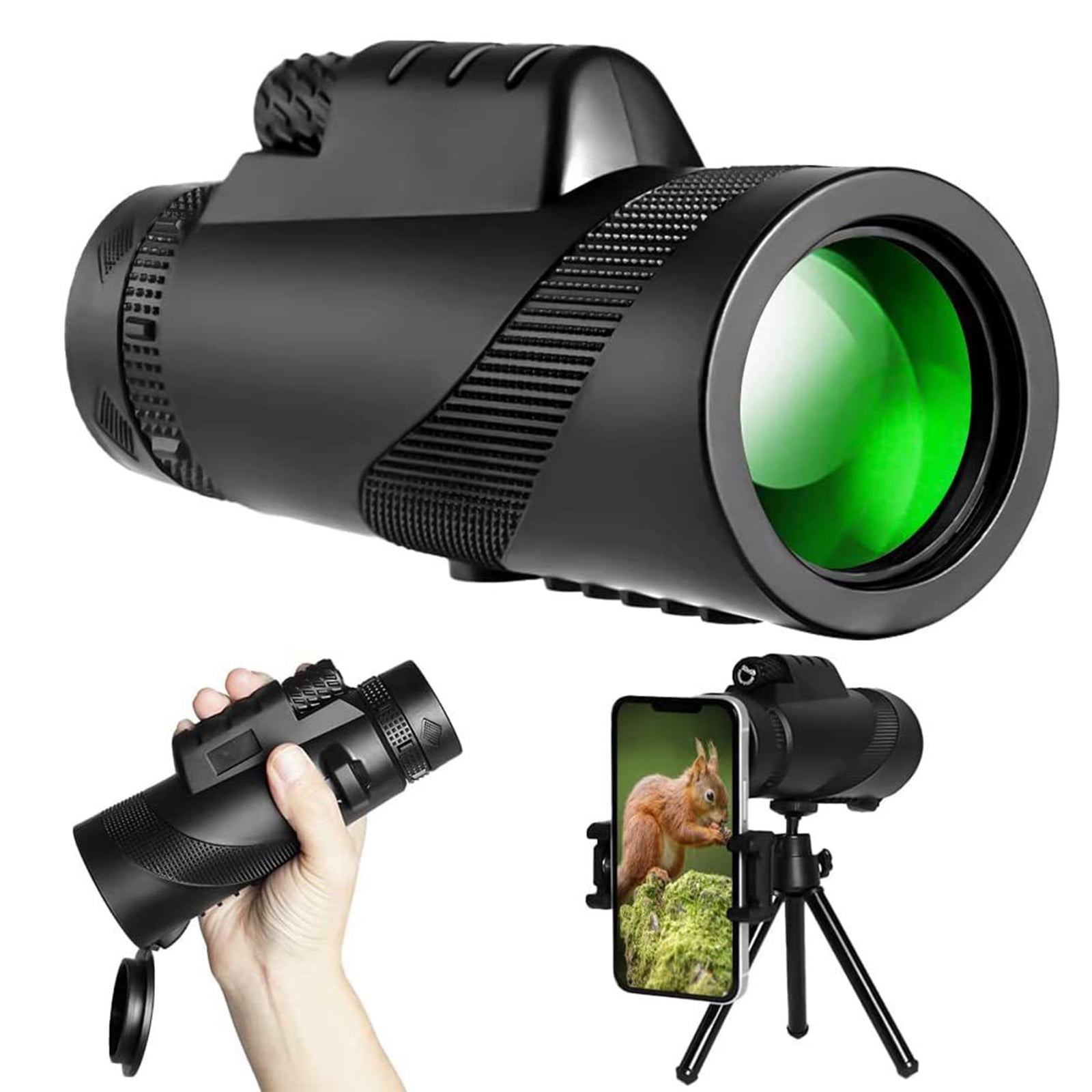 80x100 High Power Monocular Telescope Compact & Portable High ...