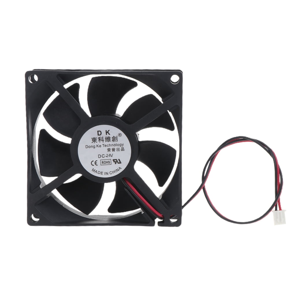 80x25mm CPU Cooling Fan 5V 12V 24V 2pin Silent Fan CPU Cooler Chassis ...