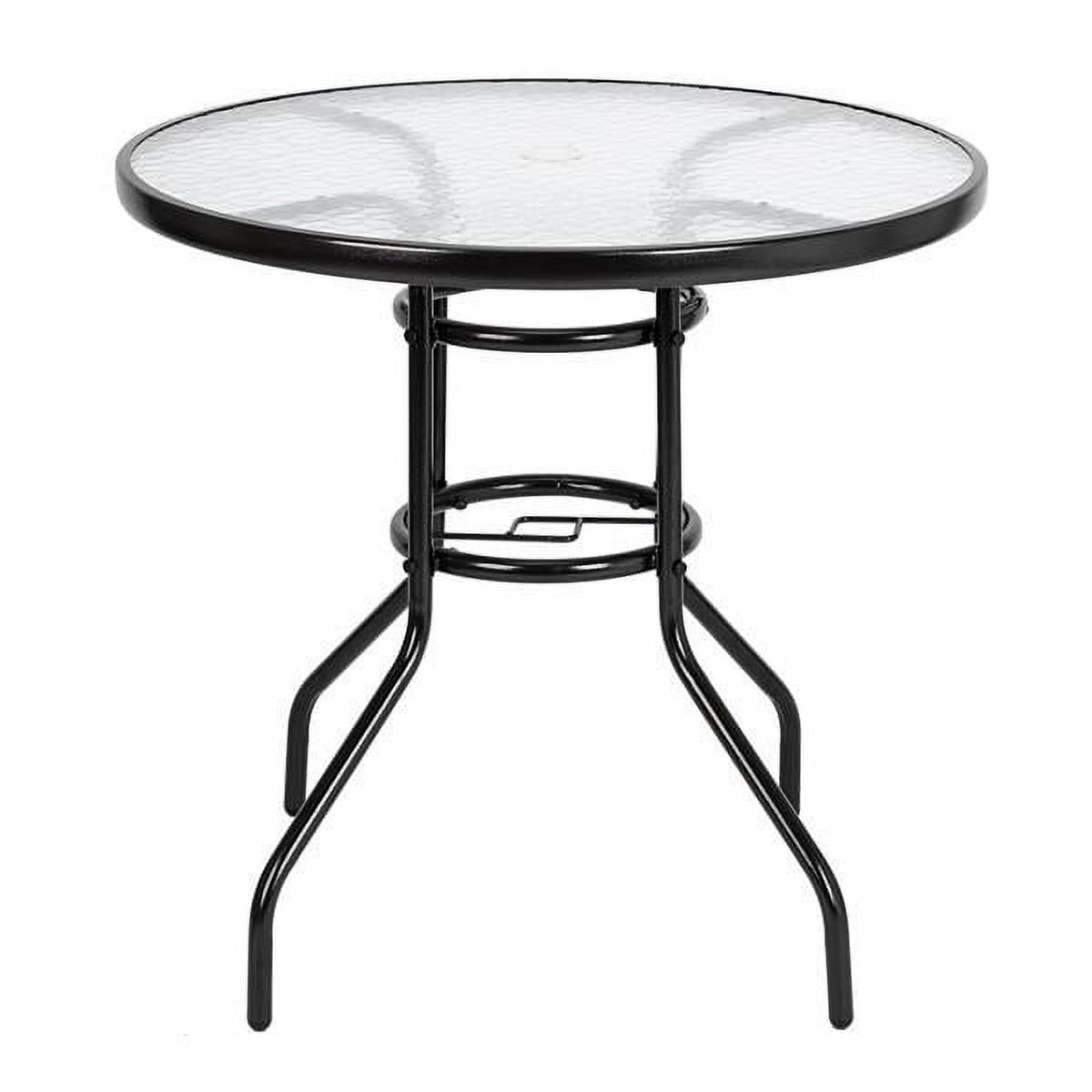 80x80x70cm Round outdoor dining table - Walmart.com
