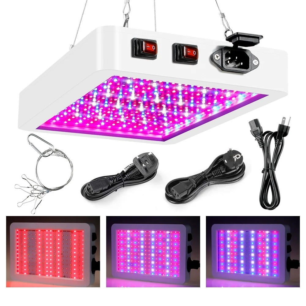 81-312LED Grow Plant Lights, 25W-80W Full Spectrum Greenhouse Growing ...