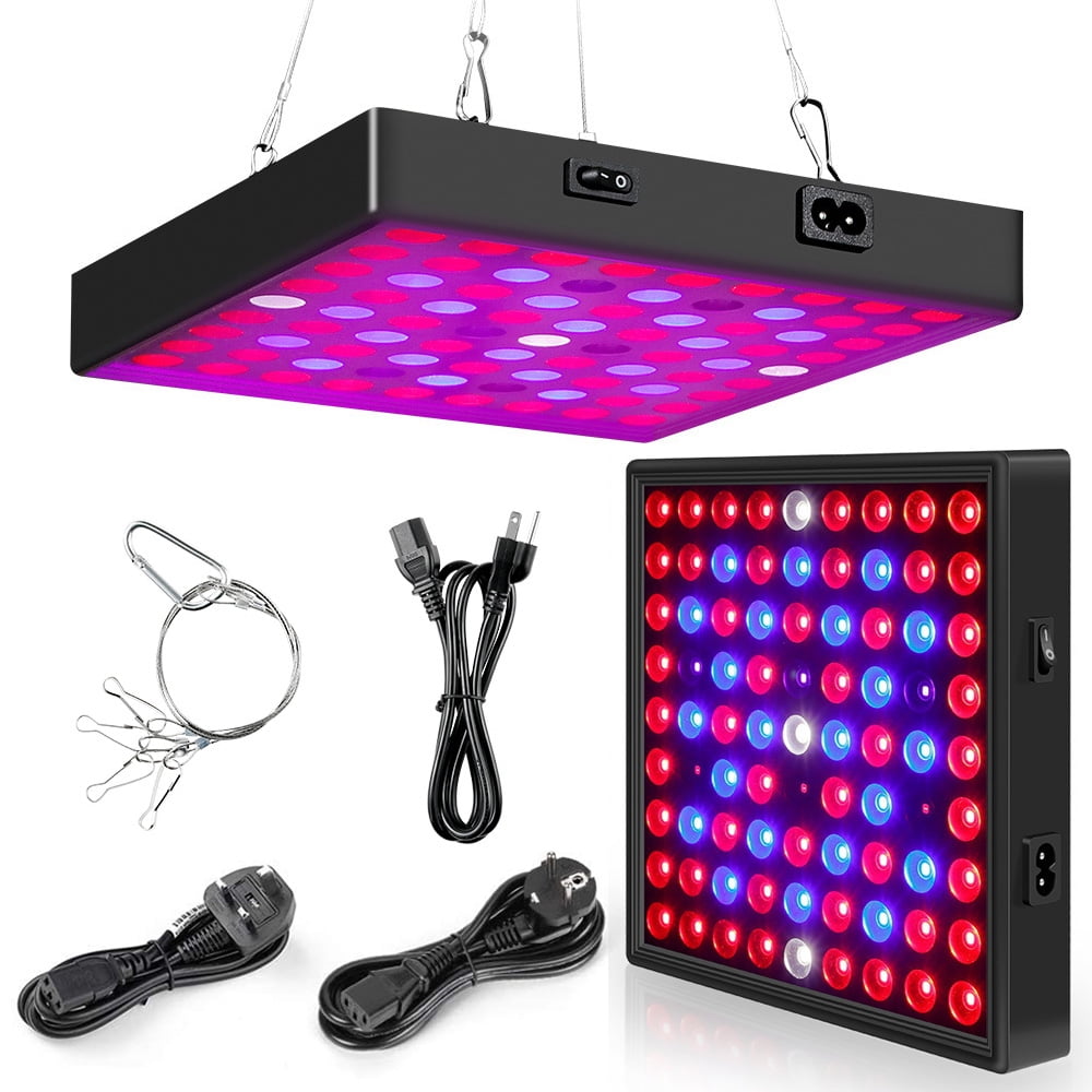 81-312LED Grow Plant Lights, 25W-80W Full Spectrum Greenhouse Growing ...