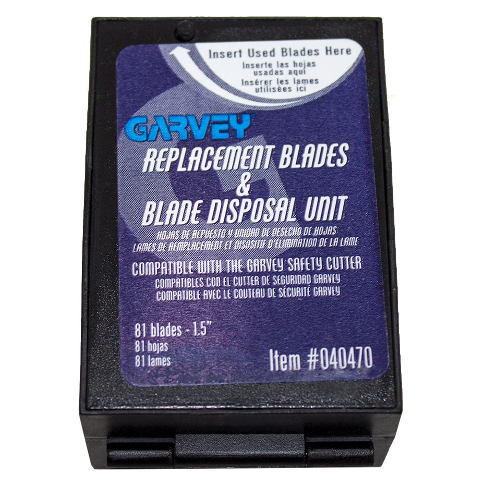 81 Pc Set Box Safety Cutter Utility Knife Blades in Envelopes w ...