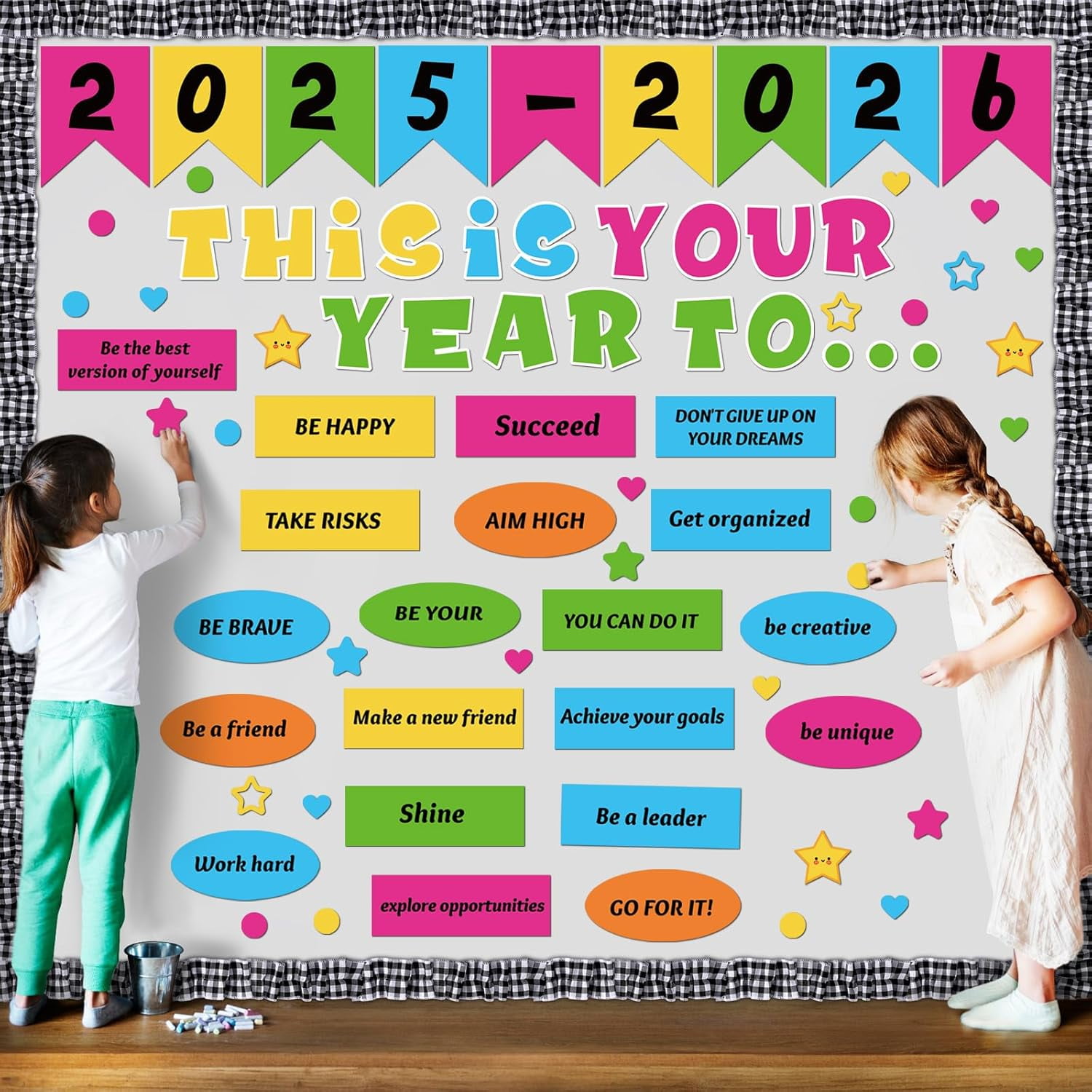 81 Pcs This is Your Year Bulletin Board Set Welcome Back to School ...