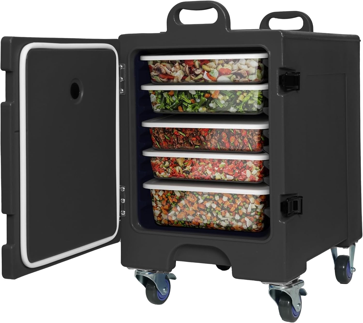 Ozeri ThermoMax Stackable Lunch Box and Double-wall Insulated Food ...