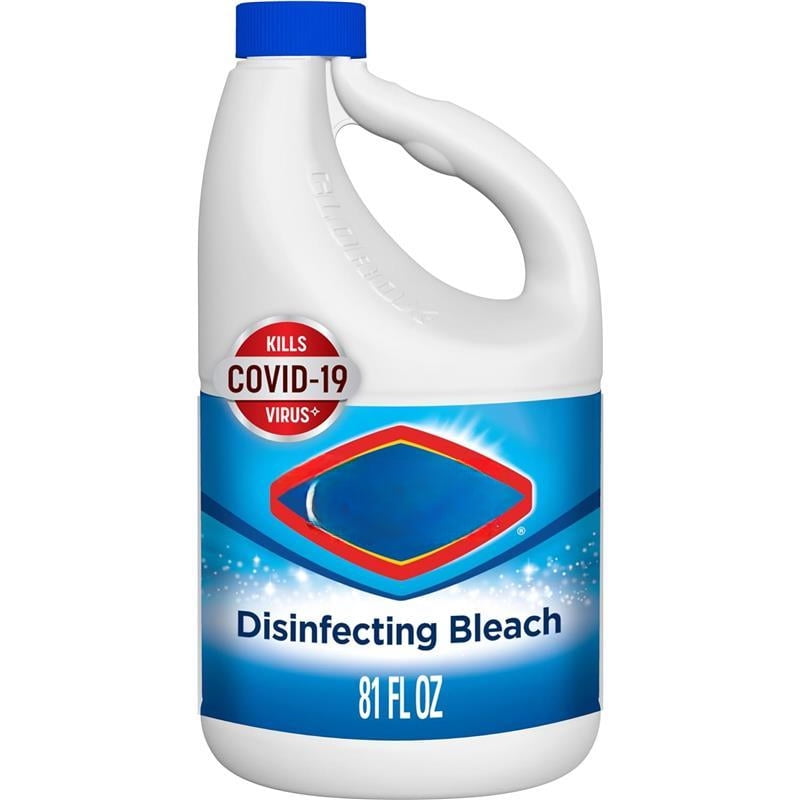 81 oz. Concentrated Regular Disinfecting Liquid Bleach Cleaner ...
