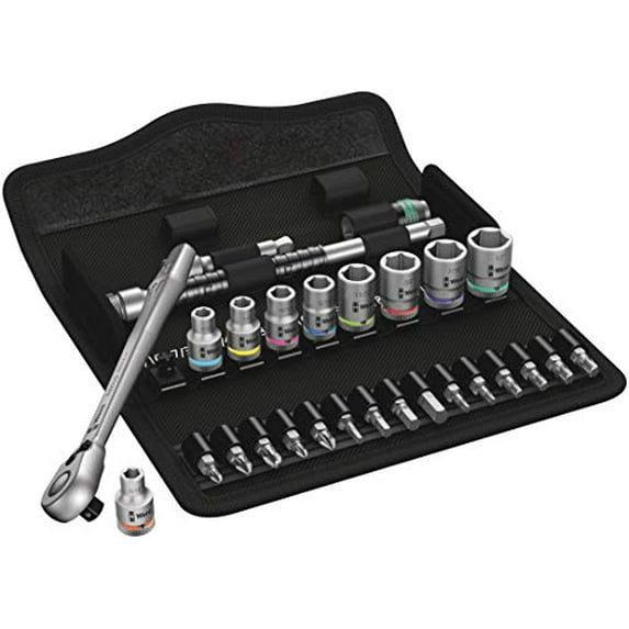 8100 SA 11 Metal Ratchet Set Imperial 1/4 28 pc Switch$$Tools ...