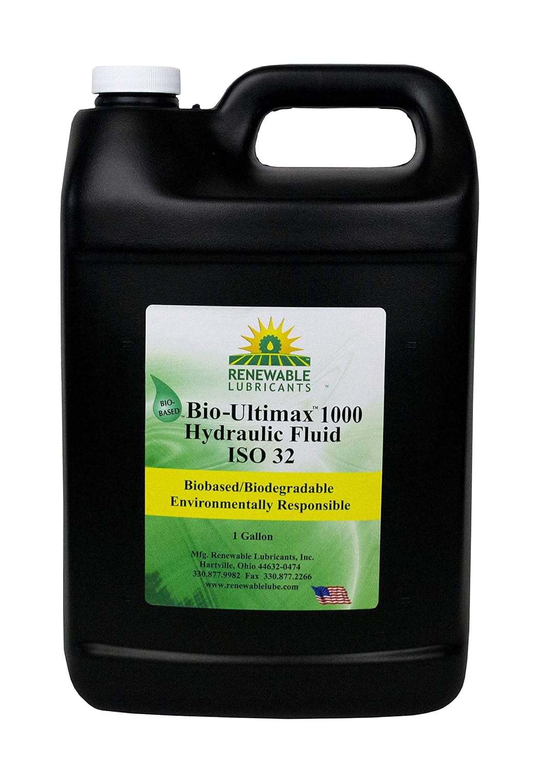 81003 Hydraulic Oil, Bio, Ultimax 1000, 1 gal, ISO 32 - Walmart.com