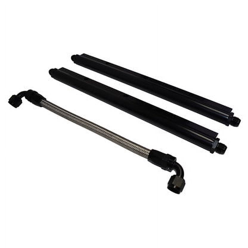 81008BK Black Fuel Rail with Middle Pipe - Walmart.com