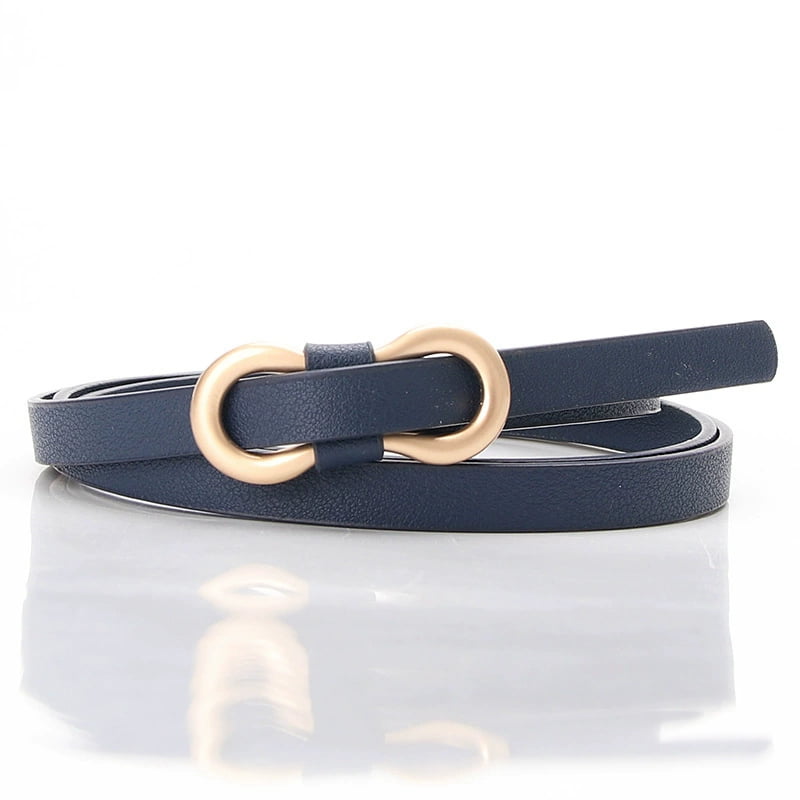 811 1 Pc Fashion Ladies Leather Belts Women's Simple Figure Belt ...